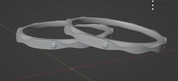 couple ring2 - Moon_Light - BOOTH