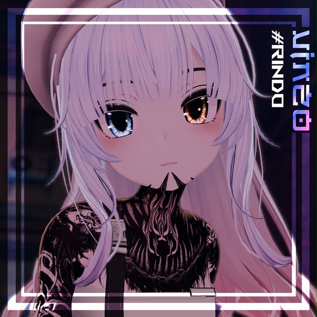 Belzebu Tattoo "Textures" Rindo 入れ墨 *テクスチャ* モデル「竜胆」/HD - vinzo ヴィンゾ - BOOTH