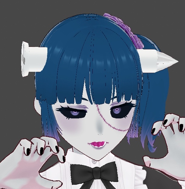 【VRoid】 head spike (halloween) 頭 釘 (ハロウィン) - sonohoka - BOOTH