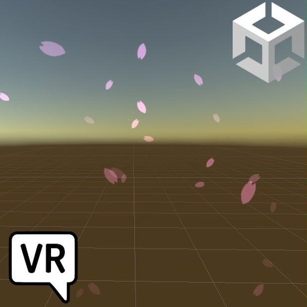 Sakura Particles (valid for vrchat) - Sayano783 - BOOTH