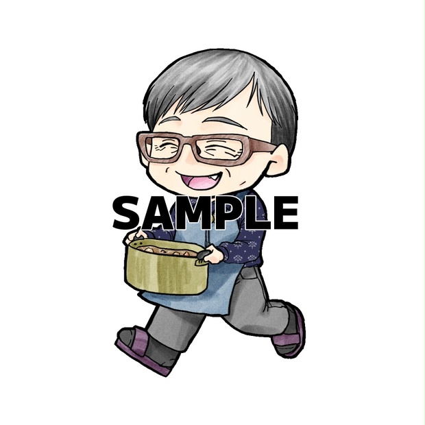 大叔父さんアクスタ小 - Mud-Pump-Kingdom - BOOTH