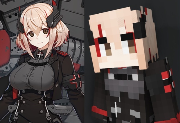 アズールレーン ローン スキン - 碧藍航線 羅恩 - Azur Lane Roon Skin - 론 - mickmick - BOOTH