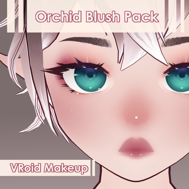 Orchid Blush Texture - VRoid Makeup - mooshibee - BOOTH
