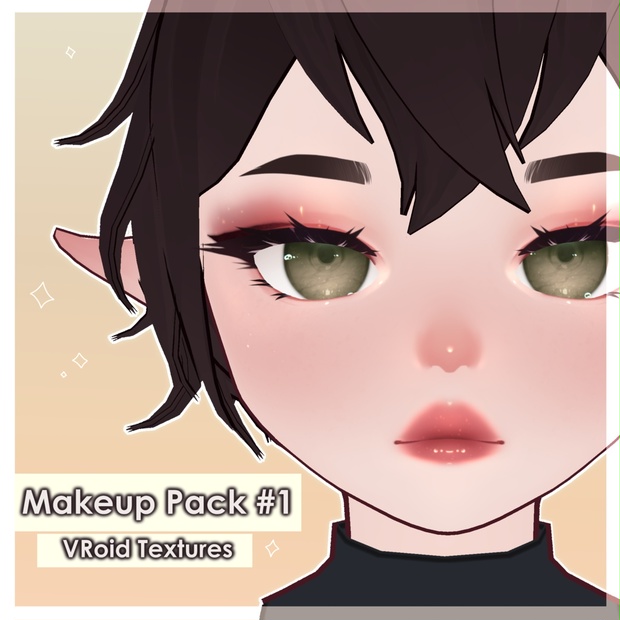 Makeup Pack #1 - VRoid Textures - mooshibee - BOOTH