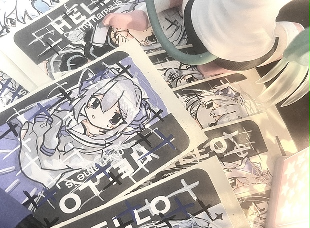 oc sticker°・*:.。.☆ - yoru-nightmare - BOOTH