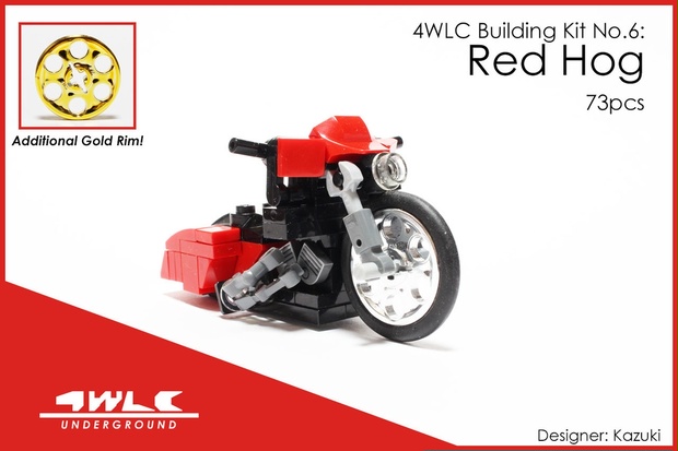 4WLC Building Kit No6: Red Hog - 4WLC Store - BOOTH