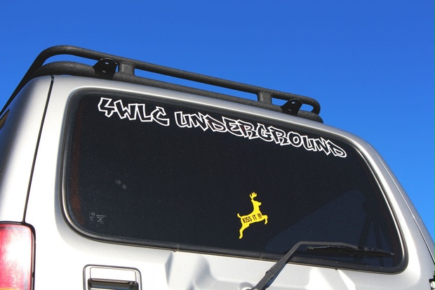 4WLC Underground カッティングステッカー（大） - 4WLC Store - BOOTH