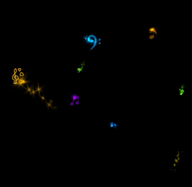 Music Note Particle - Shop Andromeda - BOOTH