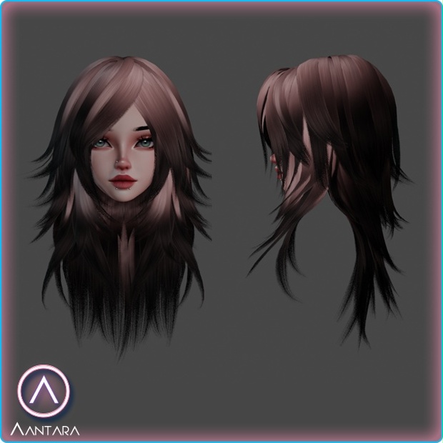 Michelle Hair - Assets by Aantara - BOOTH