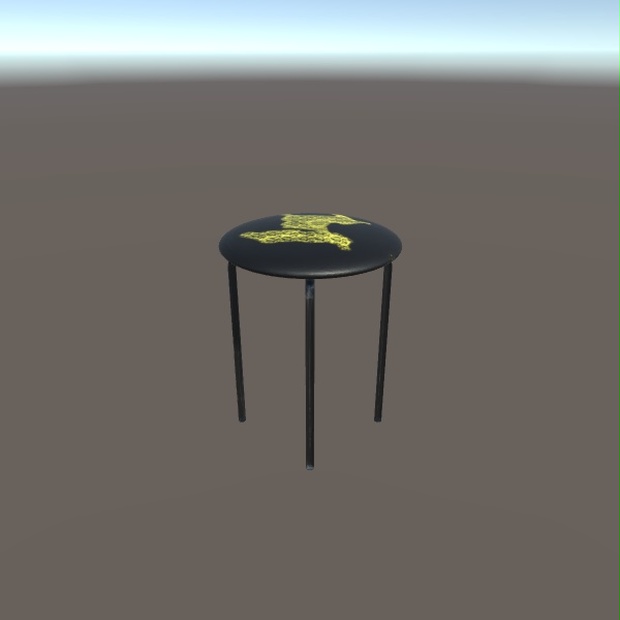 【unity向け】家にあるボロボロの丸椅子 - アクア - BOOTH