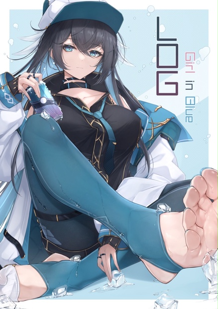 C104「LOG-Girl in Blue」 - 寝そべり屋 - BOOTH