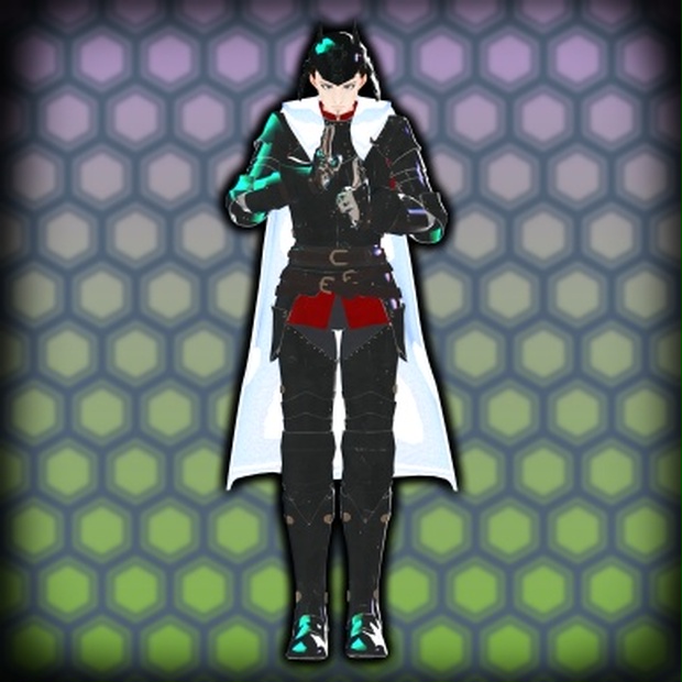 Knight Armor With Cape [Rigged and springboned] - Tuber Vault - BOOTH