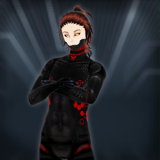 Cyborg Textures FULL VROID PRESET (All Textures) - 𝕋𝕦𝕓𝕖𝕣 𝕍𝕒𝕦𝕝𝕥 - BOOTH