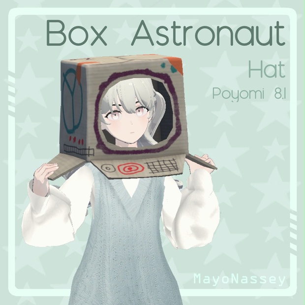 Box Astronaut (VRCHAT/SDK3) / ボックス宇宙飛行士（VRCHAT/SDK3） - mayonassey - BOOTH