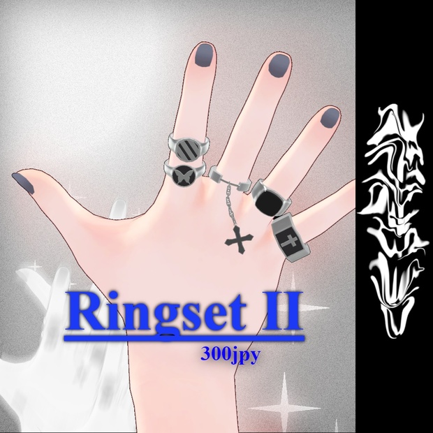 【VRChat向け】 ringset_2 - Roadworks - BOOTH