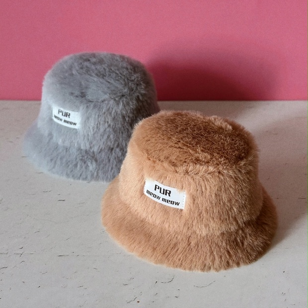 ふわふわファーバケハ☁️カラーVer. (10cm〜12cmぬい用) - purrr(パー) - BOOTH