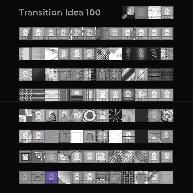 02_Transition Ideas 100 - gameanimation - BOOTH