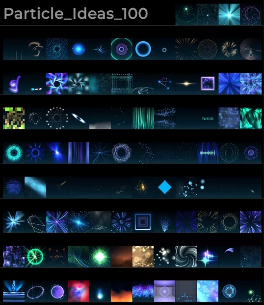 06_Particle_Ideas_100 - gameanimation - BOOTH