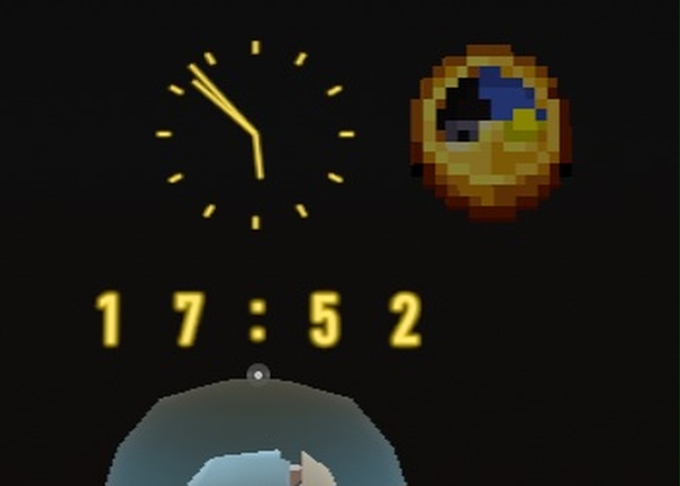 VRChat OSC Minecraft Clock - jupiter1390 - BOOTH