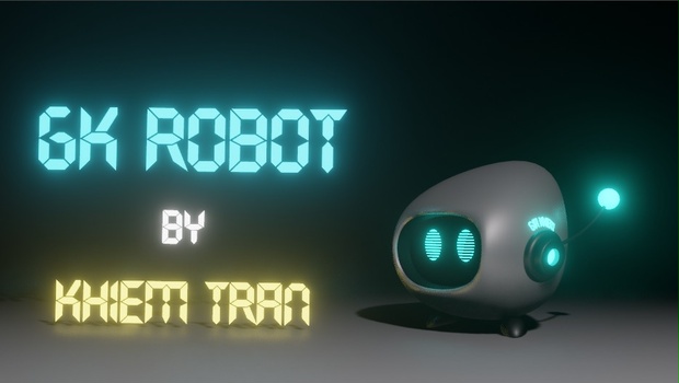 GK Robot | Model 3D by Khiem Tran | Free Download - Khiem Tran - BOOTH