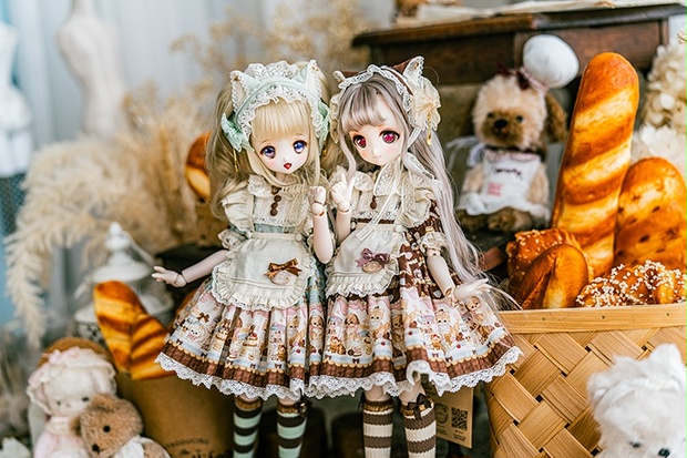 【SDM/MDD】chocolate factory ワンピース セット - Doll Workshop MELODY.C - BOOTH