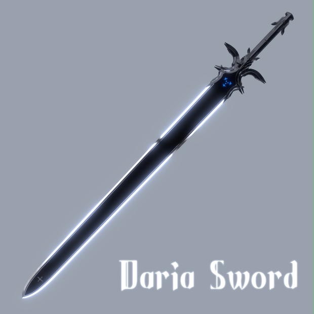 Daria-Sword【オリジナル3Dモデル】 - オトギバナシ - BOOTH