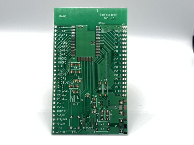 BM83BluetoothオーディオモジュールDIP化基板 - 玉瀬デスク - BOOTH