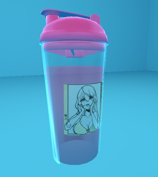 Gamersupps waifu shaker cup :3 - epic-monkey - BOOTH