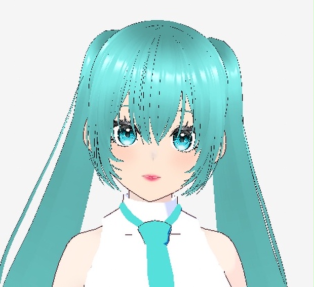 Hatsune Miku ( full Vroid Model) - lyraaa - BOOTH