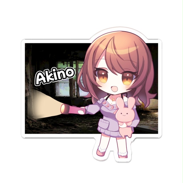 アクリルバッジA - 70 x 70 (mm) - Akino👻公式Shop - BOOTH