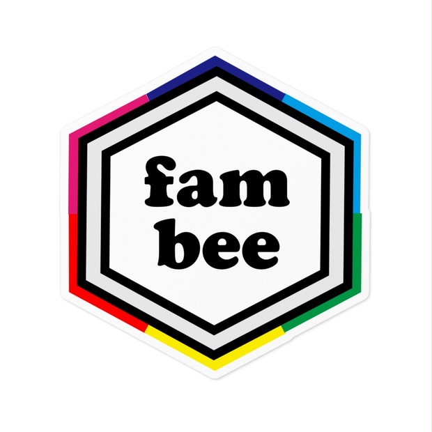 fambee オリジナルステッカー - famQake - BOOTH