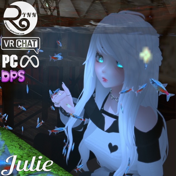 Julie | VRChat | (PC) (Quest) - R Y N N - BOOTH