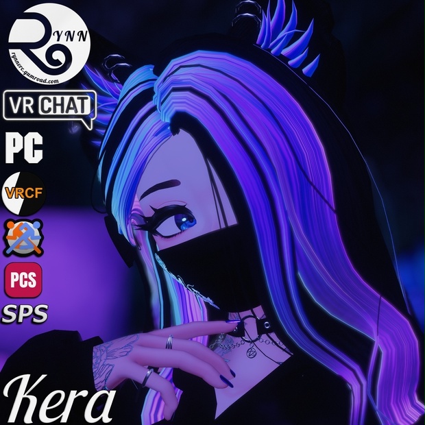Kera | VRChat | PC | SPS (PCS) - R Y N N - BOOTH
