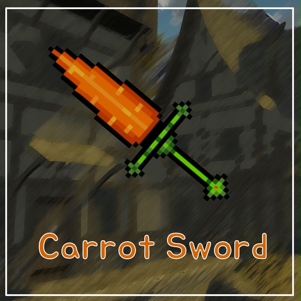 Carrot Sword - Hato's Nest - BOOTH