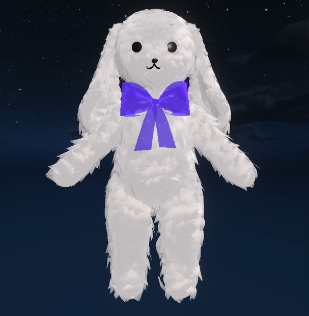 Fluffy Bunny VRChat Avatar - jorgenvrc - BOOTH