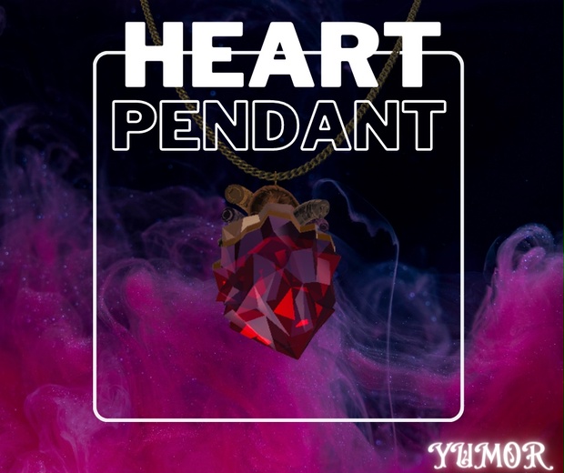 Heartpendant - yumor - BOOTH
