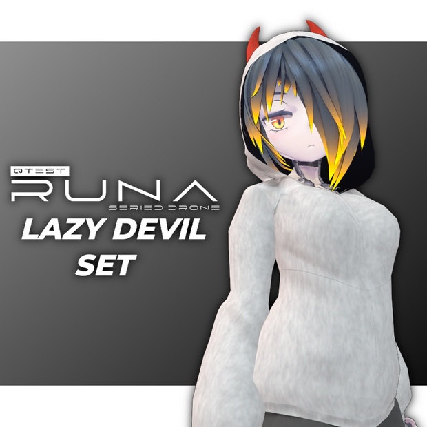 Lazy Devil Set for Runa/Luna - kitsu - BOOTH