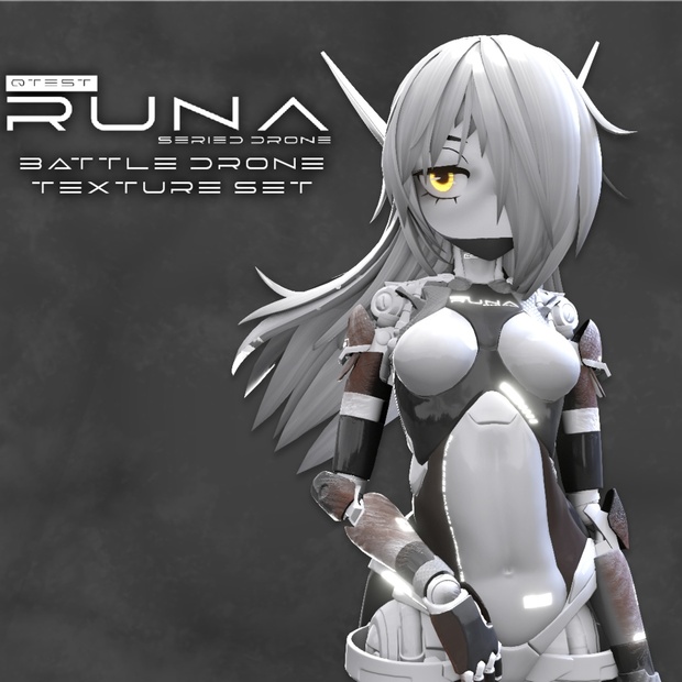 Battle Drone Texture Set for Runa/Luna - kitsu - BOOTH
