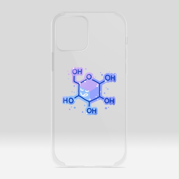 ブドウ糖 iPhone12 カバー - studio dash - BOOTH