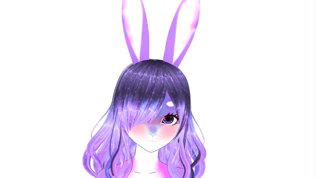 [Vroid Model] Galaxy Bunny | ヴロイドモデルギャラクシーバニー - Torzler's Shop - BOOTH