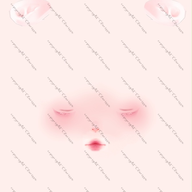 [Vroid] VrChat Inspired Face Textures - Torzler's Shop - BOOTH