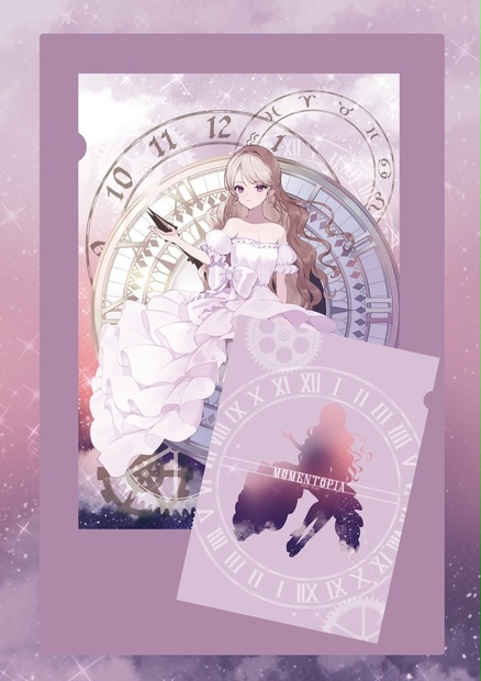 【通販限定】「MOMENTOPIA」A4クリアファイル - 綺良雪－YUKI KIRA official web shop－ - BOOTH