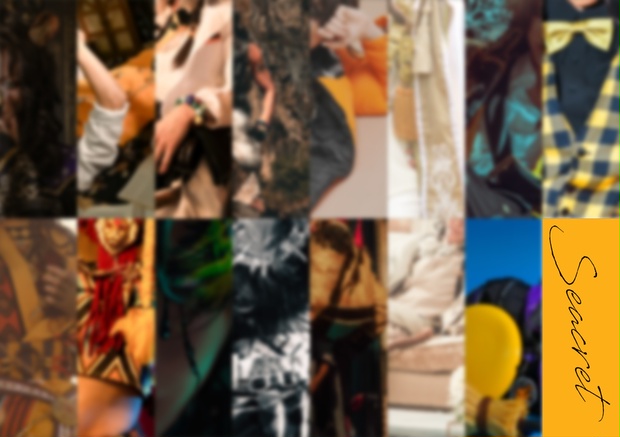 【クリアファイル無し】A5衣装カード16枚セット - KLP - BOOTH