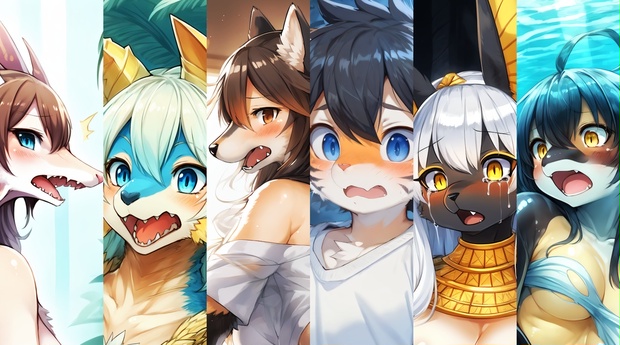 TF・Furryイラスト集(Deviantart2024-07月分まとめ) - coco-furries - BOOTH