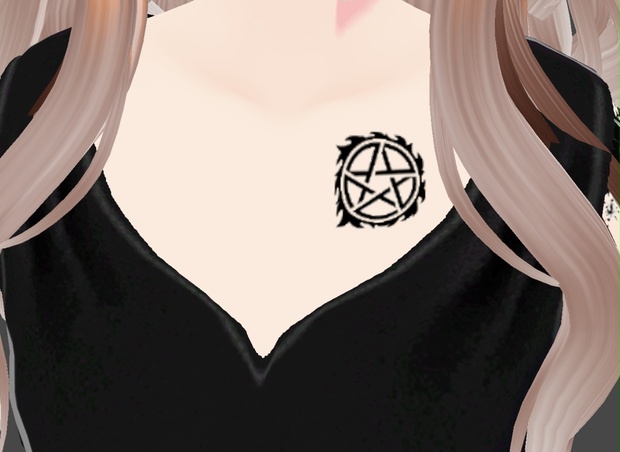 SPN Tattoo for VROID Studio - babixya - BOOTH