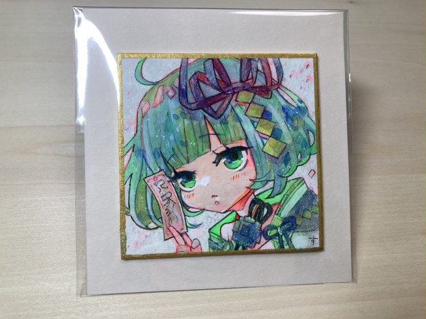 イラスト色紙 - skiapodes - BOOTH