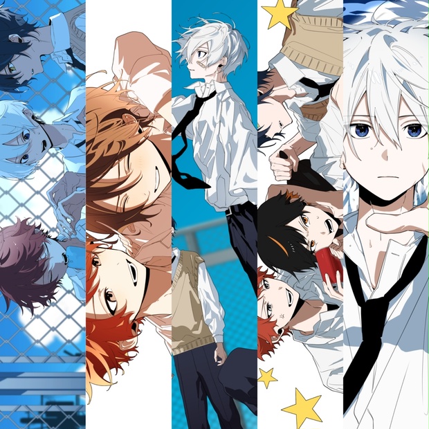 ポストカード5種セット - Colorless Canvas - BOOTH