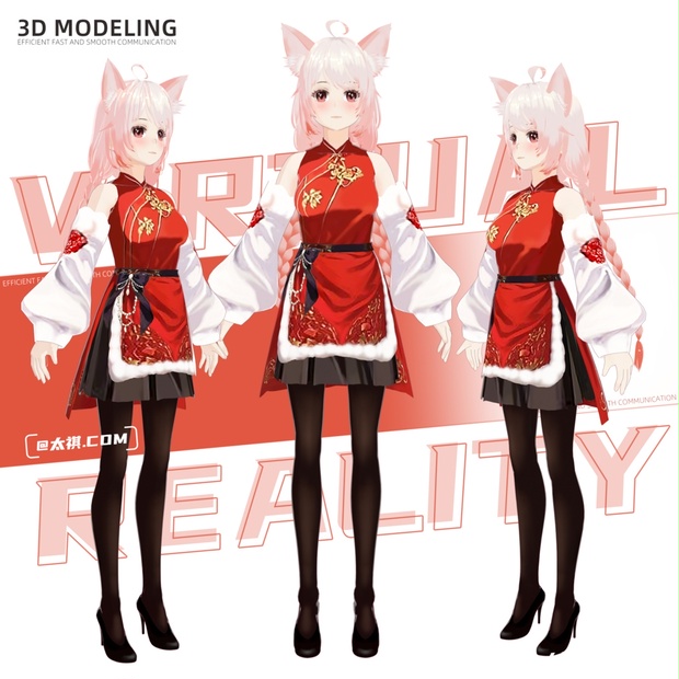 New Year's Suit/オリジナル3Dモデル - taiqi - BOOTH