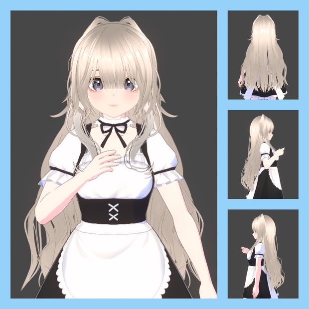 【vroid】original hair - *🎼maruko's SHOP - BOOTH