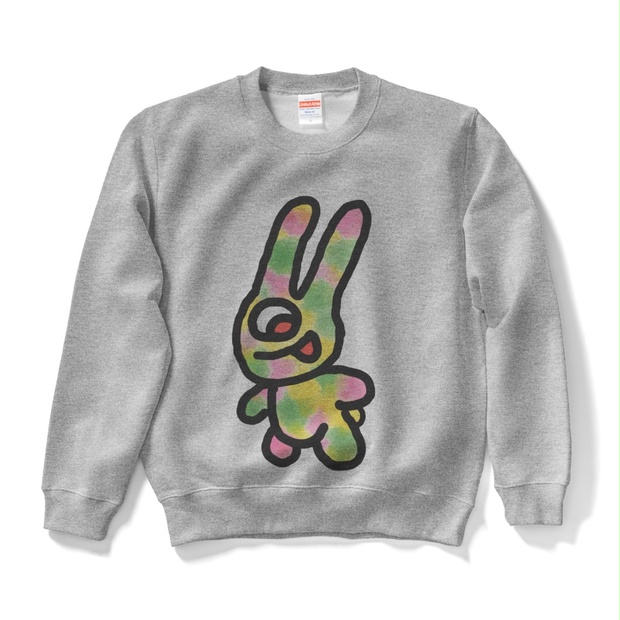 スウェット「サイケうさぎ」 - Cherish - BOOTH